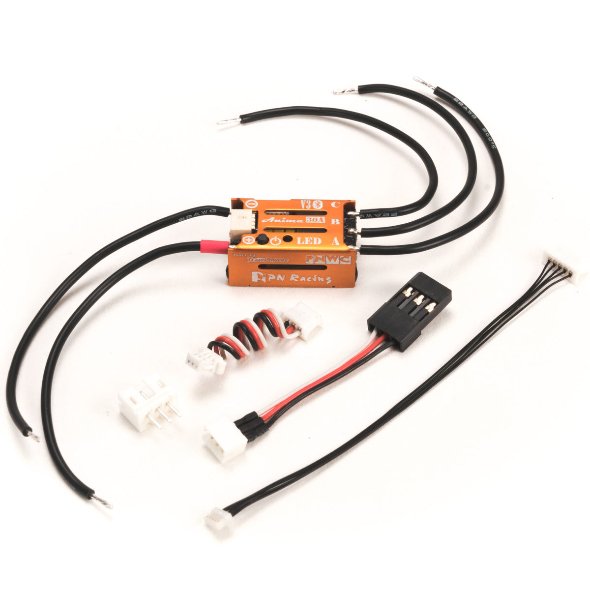 PN Racing Anima V3 Bluetooth 30A Micro Sensored Brushless ESC – OLRC ...