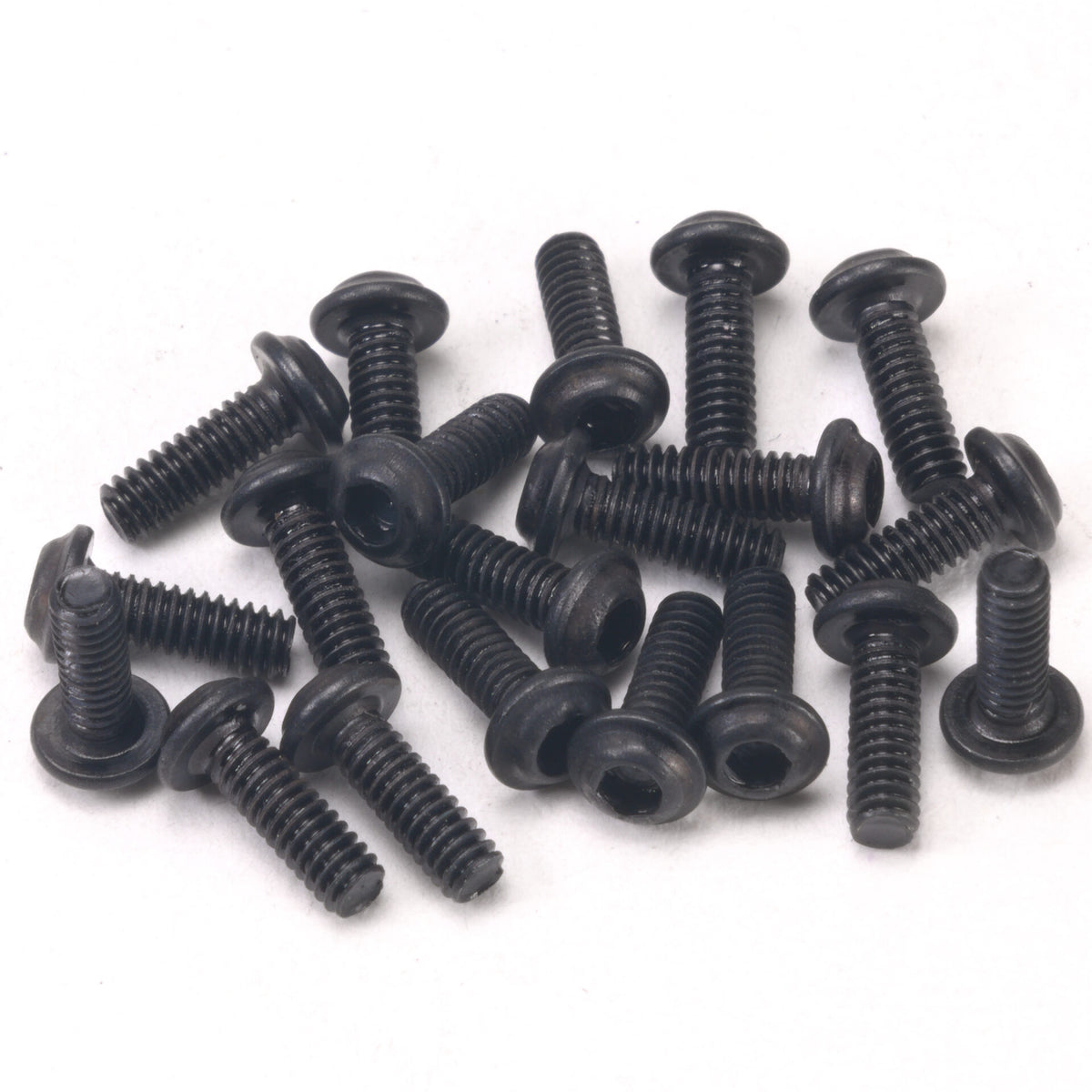 PN Racing M2x5 Hardened Carbon Steel UFO Head Hex Machine Screw (20pcs ...