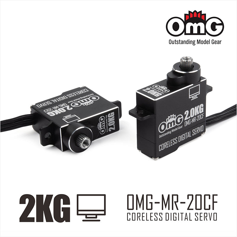 OMG - 2KG Cordless Micro Digital Servo - Programmable – OLRC Raceway